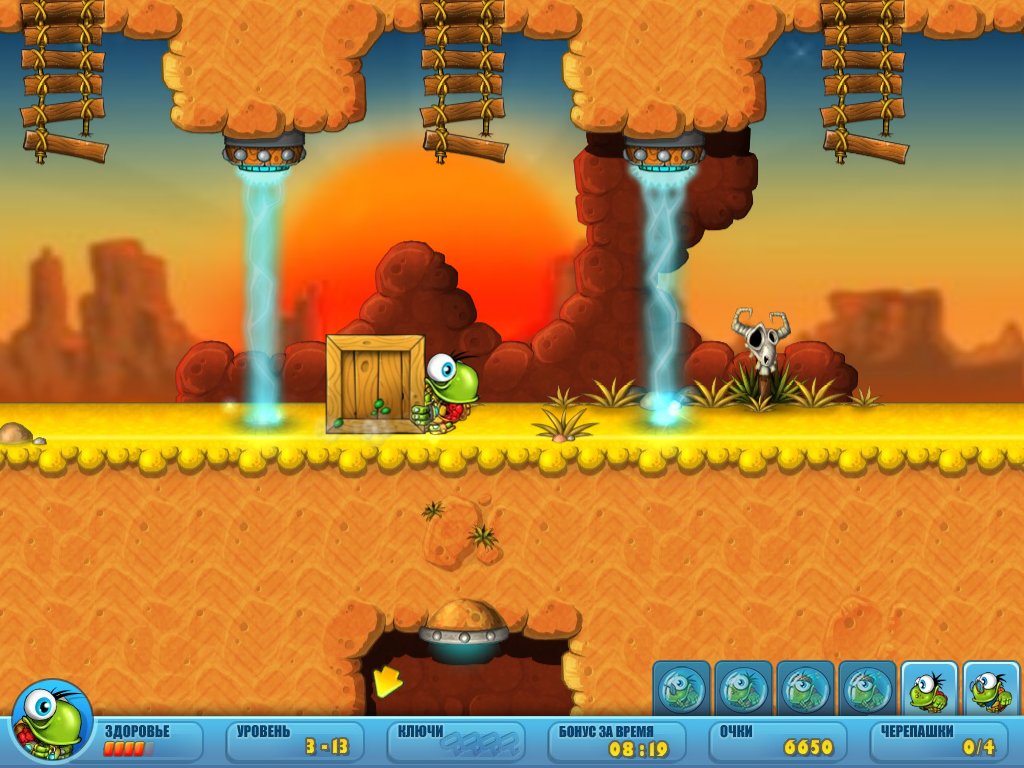 Screenshot of Turtix: Rescue Adventure (Windows, 2008) - MobyGames