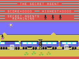 Screenshot of The Secret Agent (TI-99/4A, 1984) - MobyGames