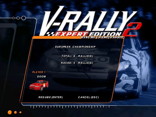 Screenshot of Need for Speed: V-Rally 2 (Windows, 1999) - MobyGames