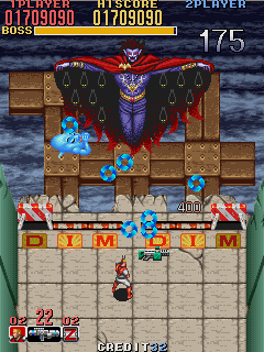 Screenshot of Nitro Ball (Arcade, 1992) - MobyGames