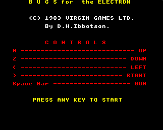 Bugs (1984) - MobyGames