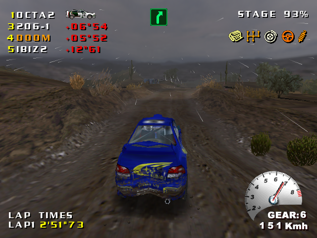 Screenshot of Need for Speed: V-Rally 2 (Windows, 1999) - MobyGames