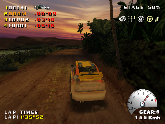 Screenshot of Need for Speed: V-Rally 2 (Windows, 1999) - MobyGames
