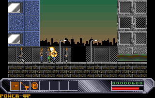 Screenshot of Metal Warrior: Hessian Adventure in Dismal Future (Amiga ...