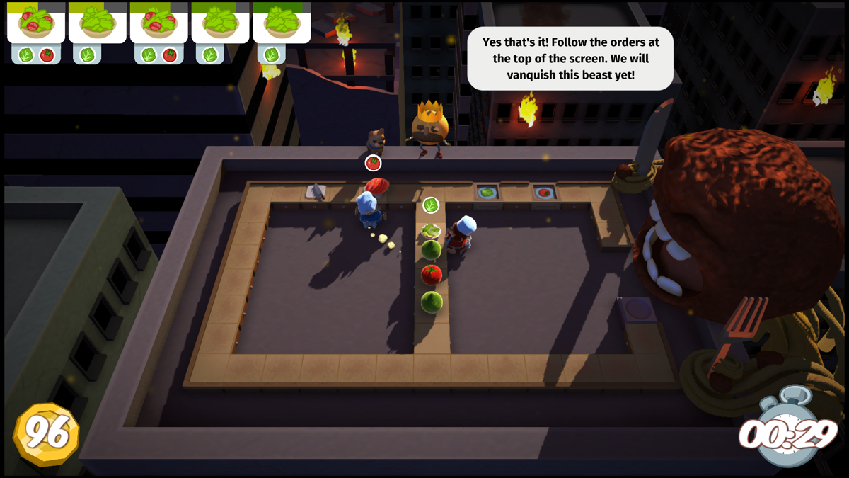 Screenshot of Overcooked! (Windows, 2016) - MobyGames