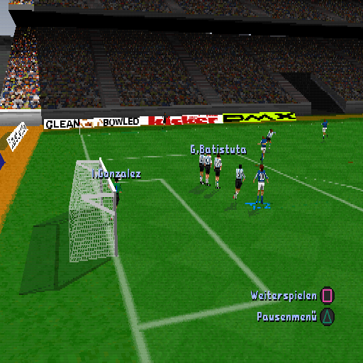 Screenshot of Kick Off World (PlayStation, 1998) - MobyGames