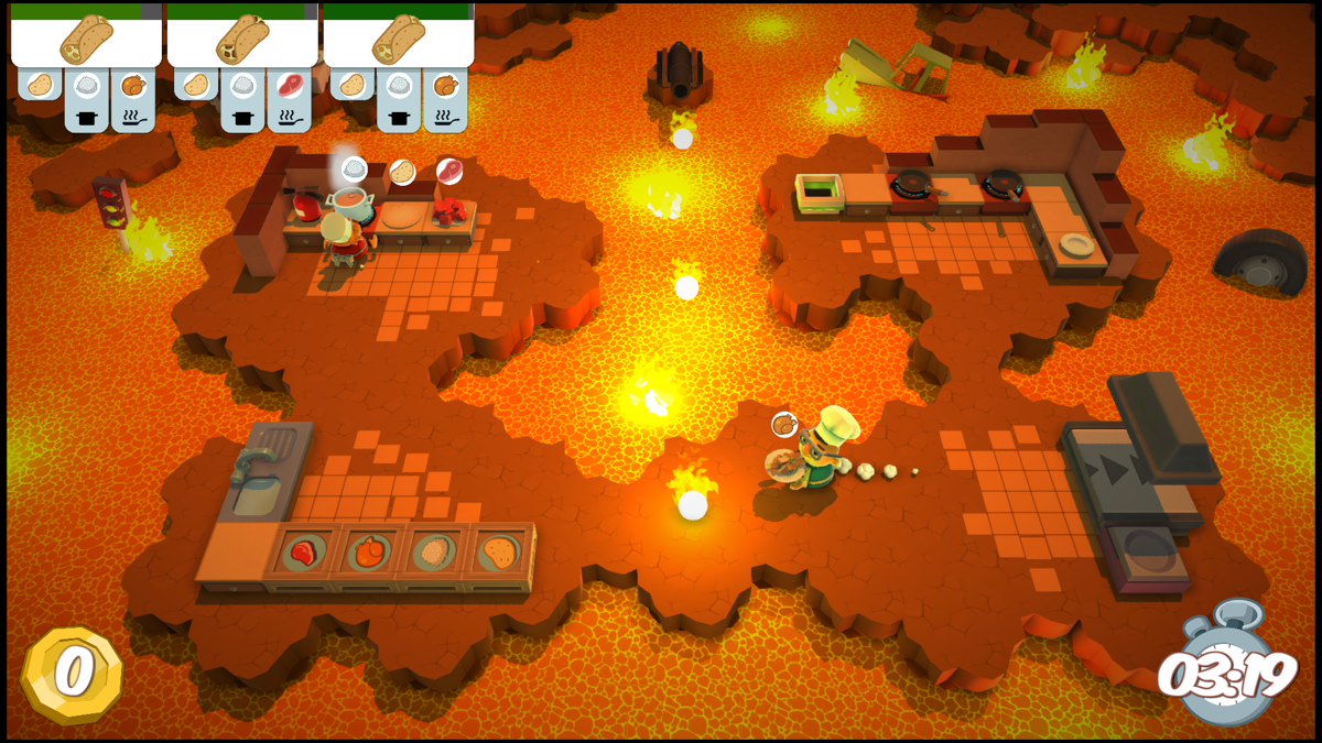 Screenshot of Overcooked! (Windows, 2016) - MobyGames