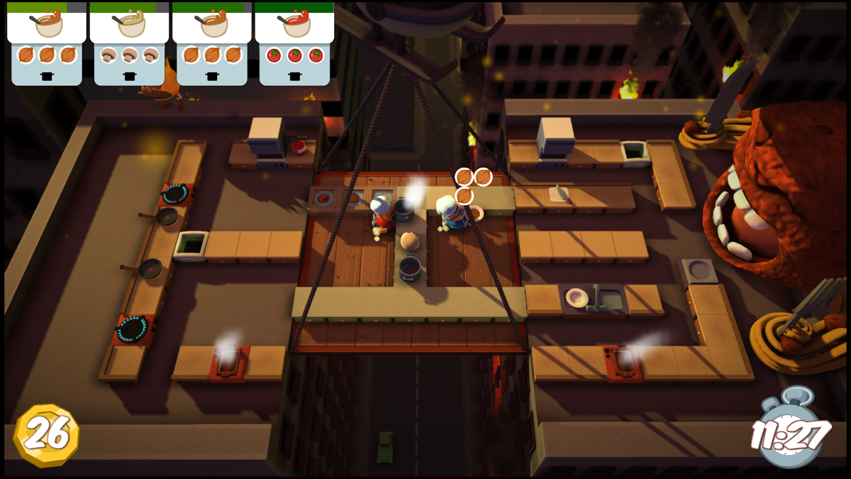 Screenshot of Overcooked! (Windows, 2016) - MobyGames