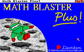 Math Blaster Plus! screenshots - MobyGames