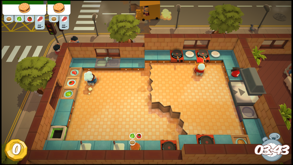 Screenshot of Overcooked! (Windows, 2016) - MobyGames