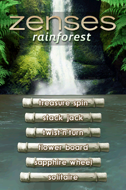 Screenshot of Zenses: Rainforest (Nintendo DS, 2008) - MobyGames
