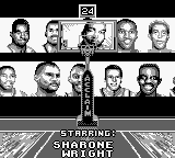 Screenshot of NBA Jam Tournament Edition (Game Boy, 1994) - MobyGames