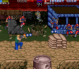 Screenshot of Riot (Arcade, 1992) - MobyGames