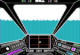 Screenshot of Skyfox (Apple II, 1984) - MobyGames