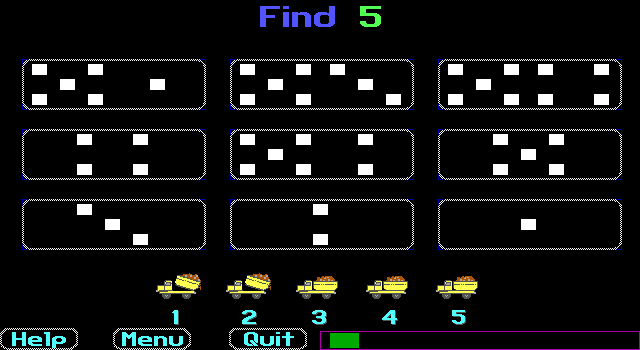 Screenshot of Animated Math (DOS, 1991) - MobyGames
