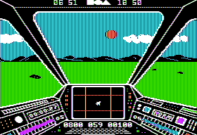 Screenshot of Skyfox (Apple II, 1984) - MobyGames