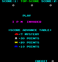 PT IPM Invader (1979) - MobyGames
