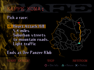 Screenshot of Road Rash 3-D (PlayStation, 1998) - MobyGames