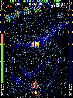 Screenshot of Lethal Thunder (Arcade, 1991) - MobyGames