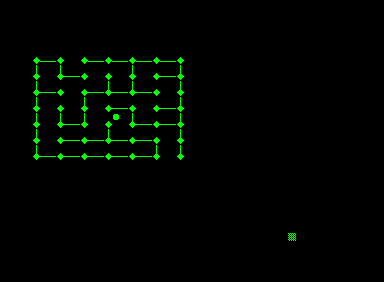 Screenshot of Mousemaze (Commodore PET/CBM, 1980) - MobyGames