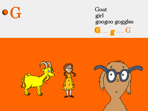 Screenshot of Dr. Seuss's ABC (Windows, 1995) - MobyGames