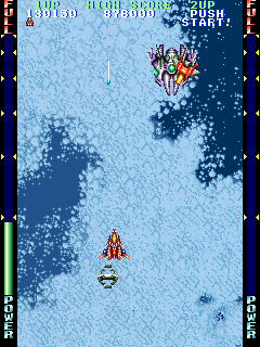 Screenshot of Lethal Thunder (Arcade, 1991) - MobyGames