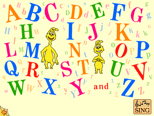 Screenshot of Dr. Seuss's ABC (Windows, 1995) - MobyGames