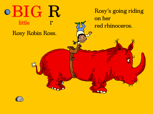 Screenshot of Dr. Seuss's ABC (Windows, 1995) - MobyGames