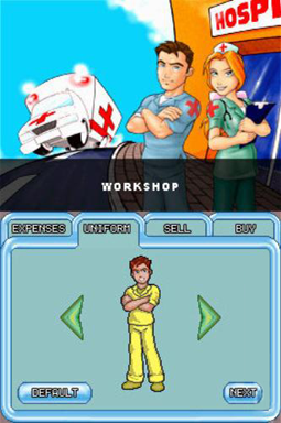 Screenshot of Hysteria Hospital: Emergency Ward (Nintendo DS, 2009 ...