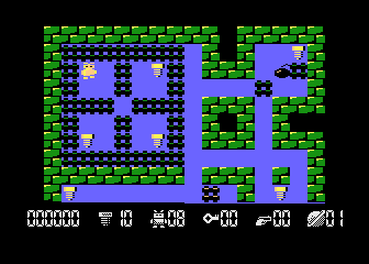 Screenshot of Robbo Forever (Atari 8-bit, 2009) - MobyGames
