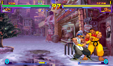 Screenshot of Street Fighter III: New Generation (Arcade, 1997) - MobyGames