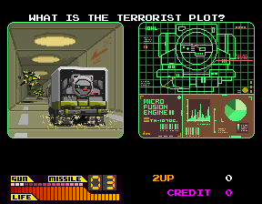 Screenshot of Steel Gunner (Arcade, 1990) - MobyGames