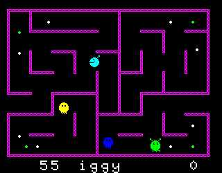 Screenshot of K.C. Munchkin! (Philips VG 5000, 1981) - MobyGames