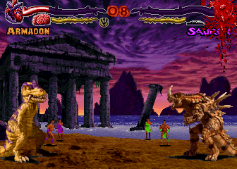 Screenshot of Primal Rage (Arcade, 1994) - MobyGames