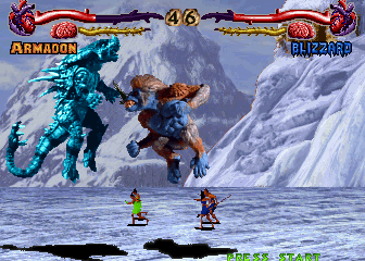 Screenshot of Primal Rage (Arcade, 1994) - MobyGames