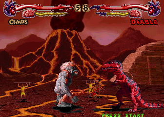 Screenshot of Primal Rage (Arcade, 1994) - MobyGames