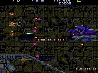Screenshot of Zero Wing (Arcade, 1989) - MobyGames