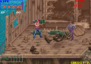 Screenshot of Growl (Arcade, 1991) - MobyGames