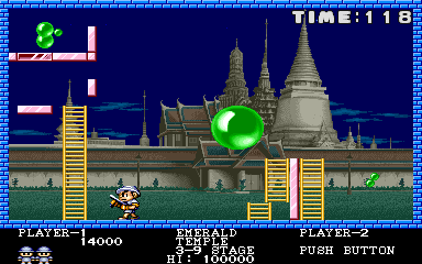 Screenshot of Buster Bros. (Arcade, 1989) - MobyGames