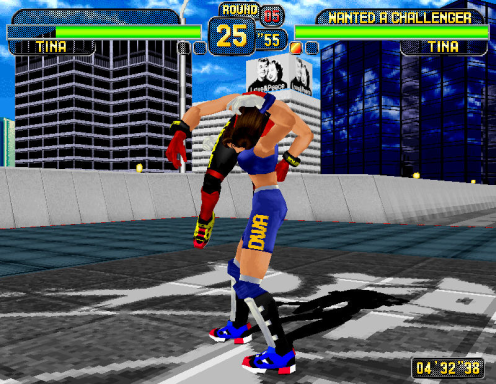 Screenshot of Dead or Alive (Arcade, 1996) - MobyGames
