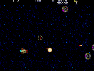 Screenshot of Zero Wing (Arcade, 1989) - MobyGames