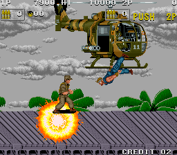 Screenshot of P.O.W.: Prisoners of War (Arcade, 1988) - MobyGames
