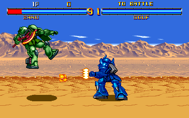Screenshot of Mobile Suit Gundam (Arcade, 1993) - MobyGames