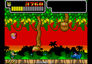 Screenshot of Monster Lair (Arcade, 1988) - MobyGames