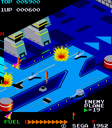 Screenshot of Zaxxon (Arcade, 1982) - MobyGames