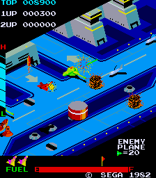 Screenshot of Zaxxon (Arcade, 1982) - MobyGames