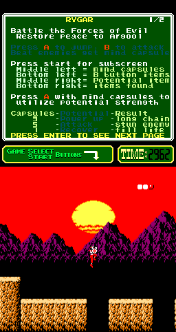 Screenshot of Rygar (Arcade, 1987) - MobyGames
