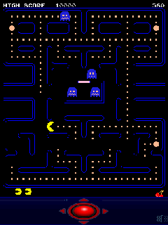 Screenshot of Pac-Man (Android, 1980) - MobyGames