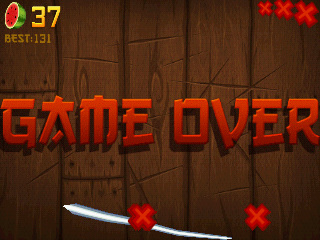 Screenshot of Fruit Ninja (Android, 2010) - MobyGames