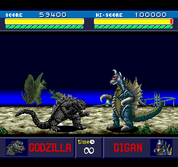 Screenshot of Godzilla (TurboGrafx CD, 1993) - MobyGames